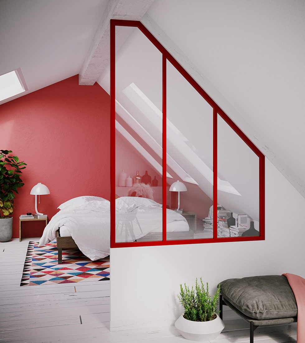 The interior glass roof - Sepalumic